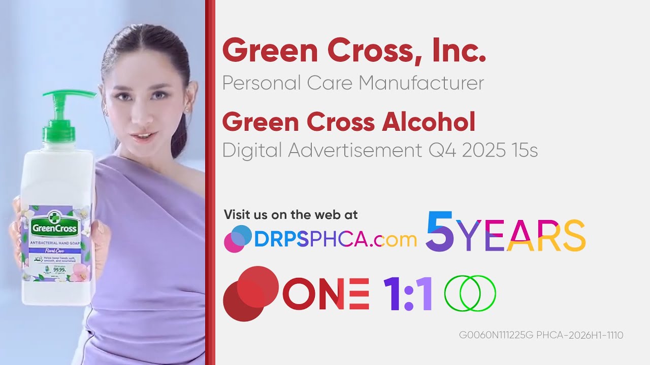 Green Cross Alcohol Digital Ad Q4 2025 15s (Philippines) [1:1/ST] - YouTube