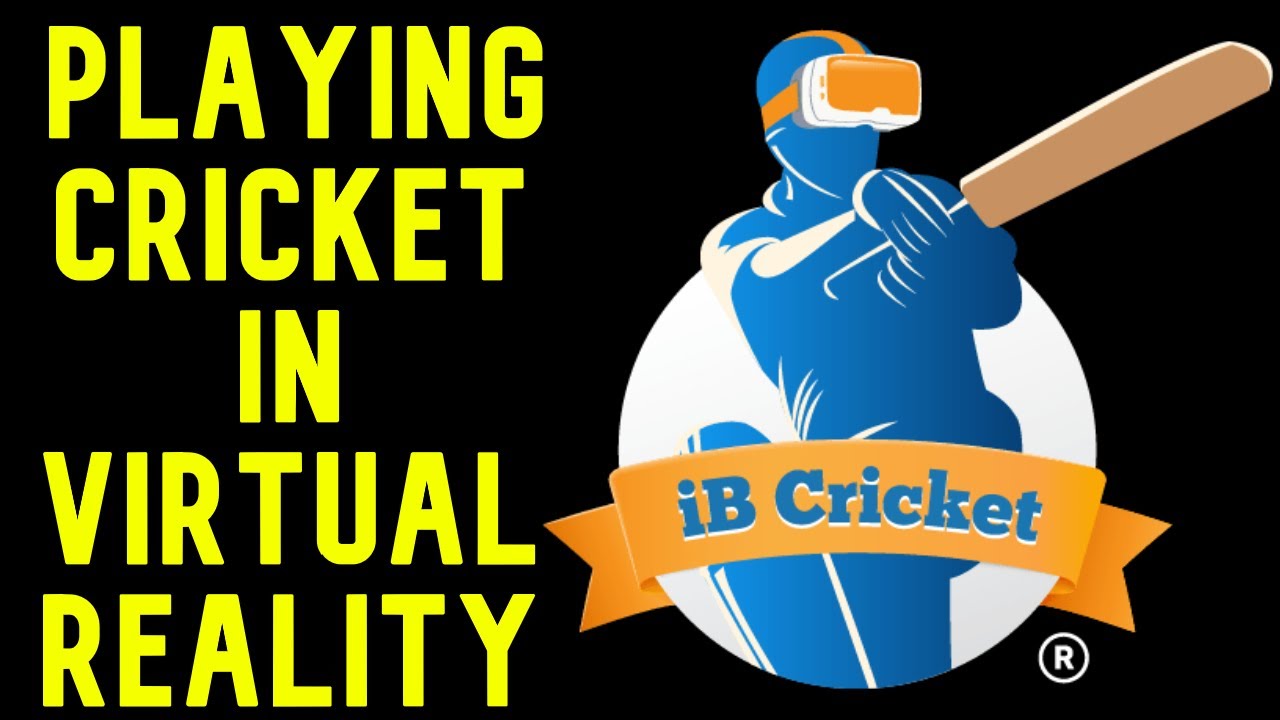 PLAYING CRICKET IN VR - iB CRICKET - This game is impressive! - YouTube