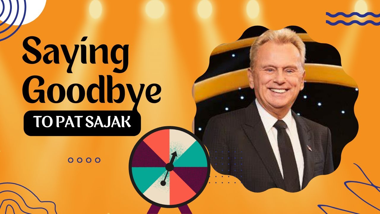 Pat Sajak's Goodbye Episode - YouTube