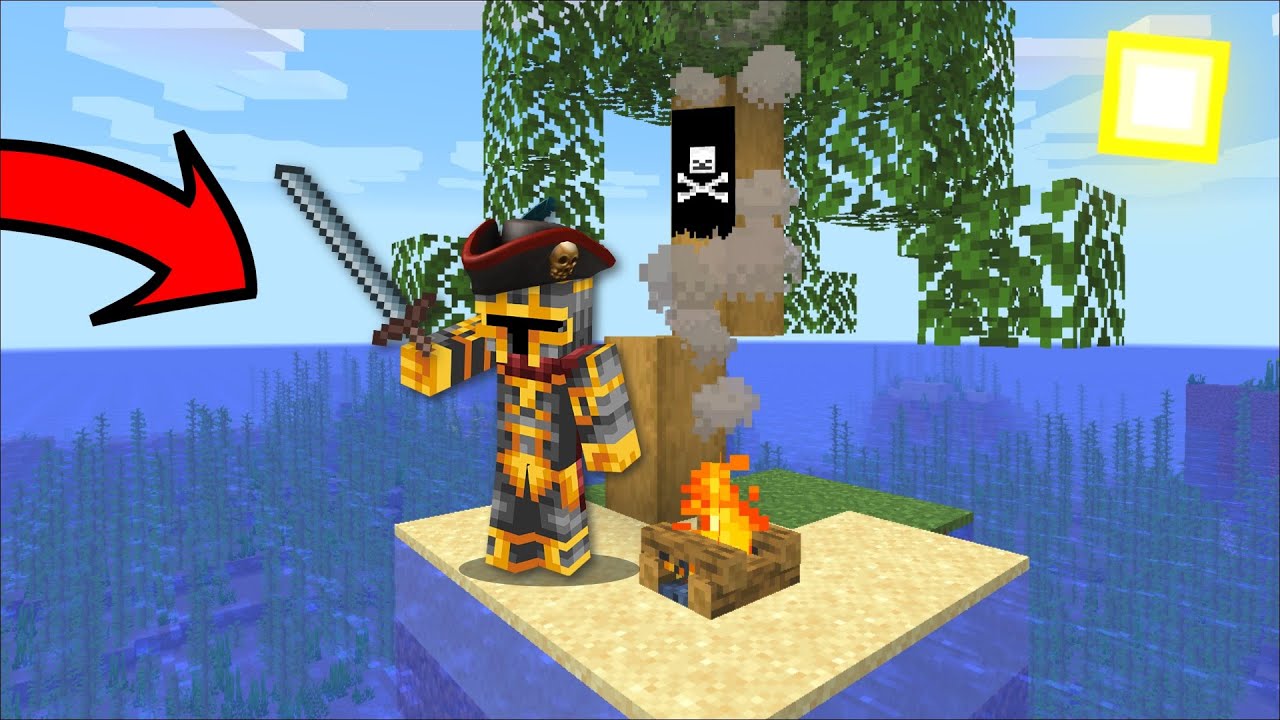 Minecraft BECOME PIRATES FOR THE DAY !! TAKE OVER THE OCEAN WITH BOATS ...