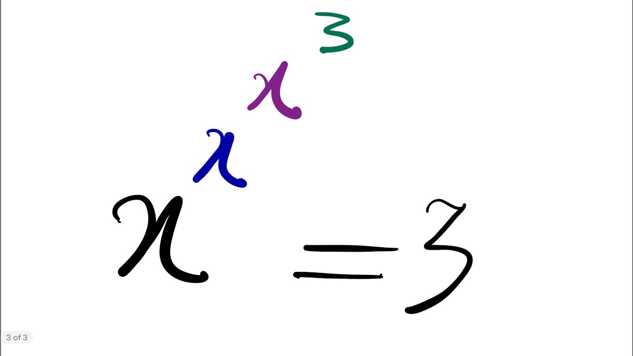 Conquer Exponent Towers Equations with This Step-by-Step Guide - YouTube