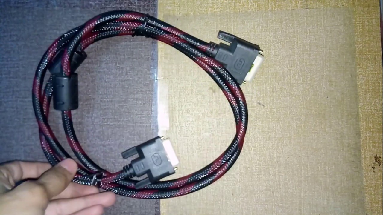 Original DVI Cable Review - YouTube