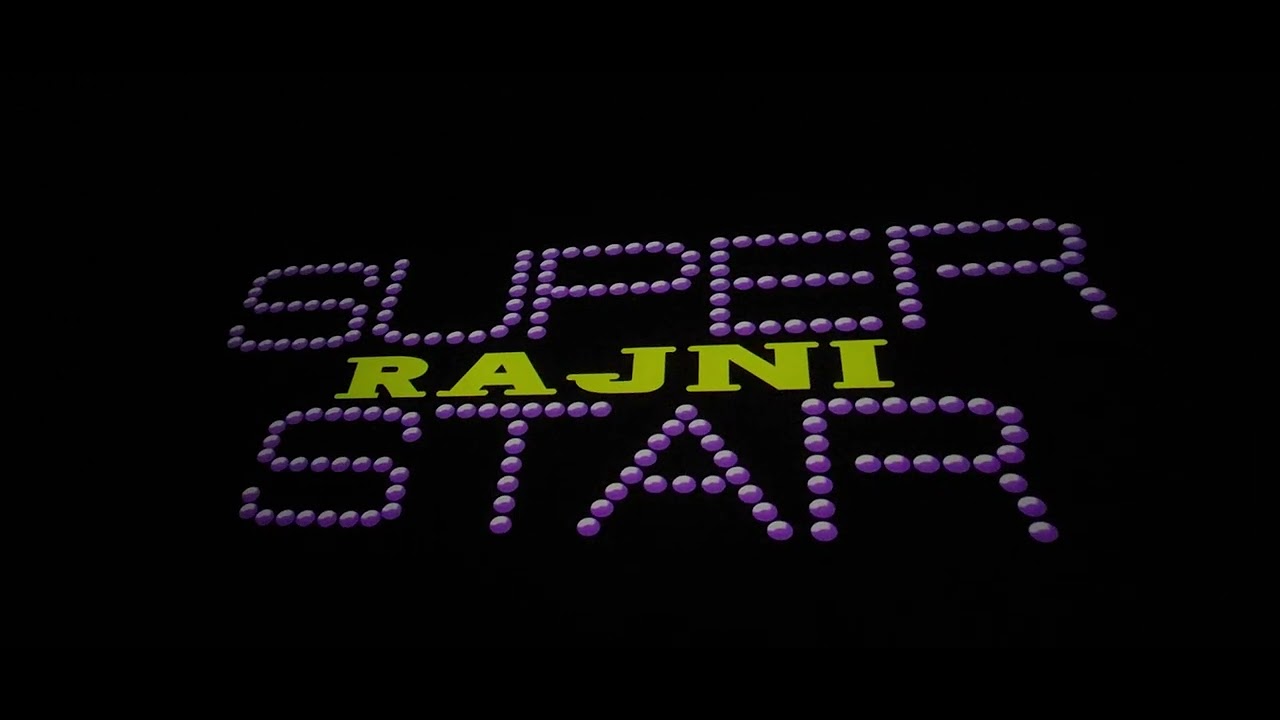 Jailer intro superstar Rajini Title card at theater, Fans hungama - YouTube