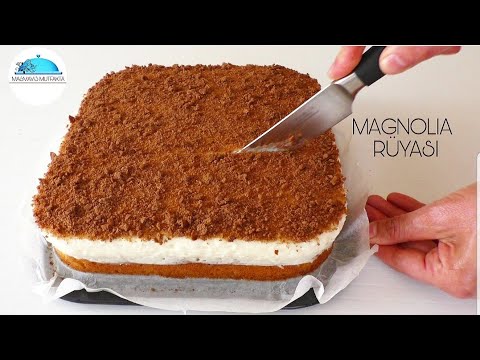 YAŞPASTAYA RAKİP❗💯💯 KIVAMI LEZZETİ ŞAHANE MAGNOLİA RÜYASI✔Pasta Tarifleri