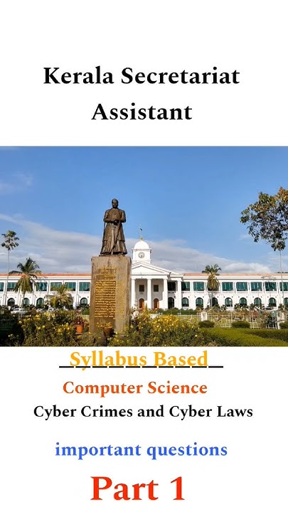 Kerala Secretariat Assistant Syllabus Based Computer Science important ...