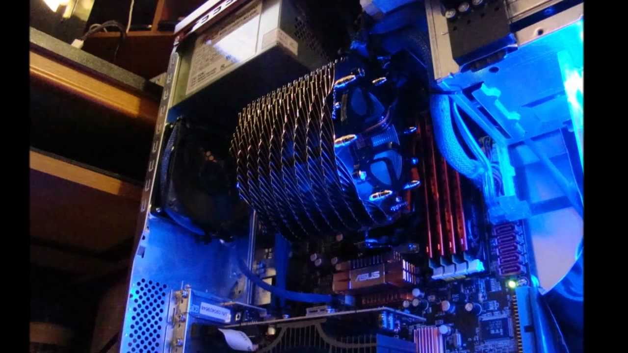 Rosewill R363-M-BK Case Mod - YouTube
