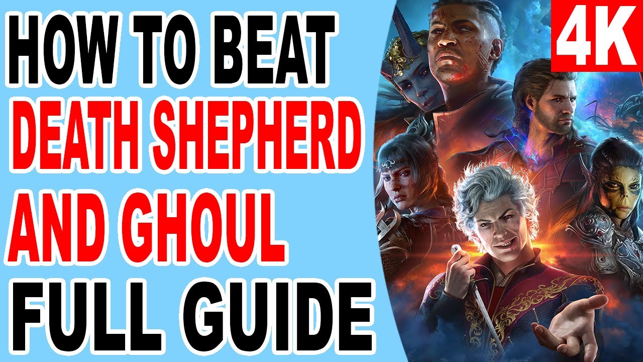 Baldur's Gate 3 How to Beat Death Shepherd and Ghoul - PS5 Console ...