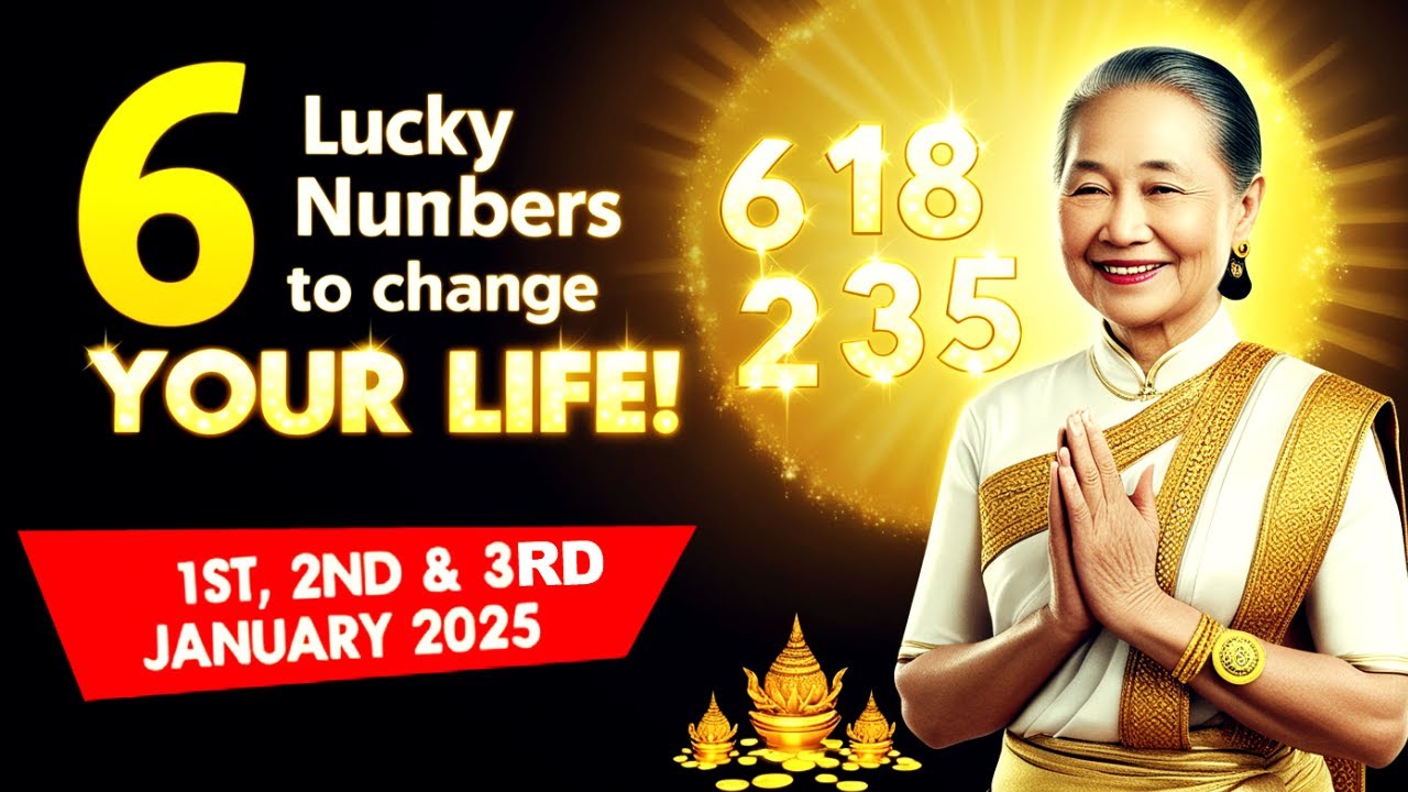6 Lucky Numbers to Attract Wealth on Jan 1st, 2nd & 3rd 2025 💰 | Divine ...