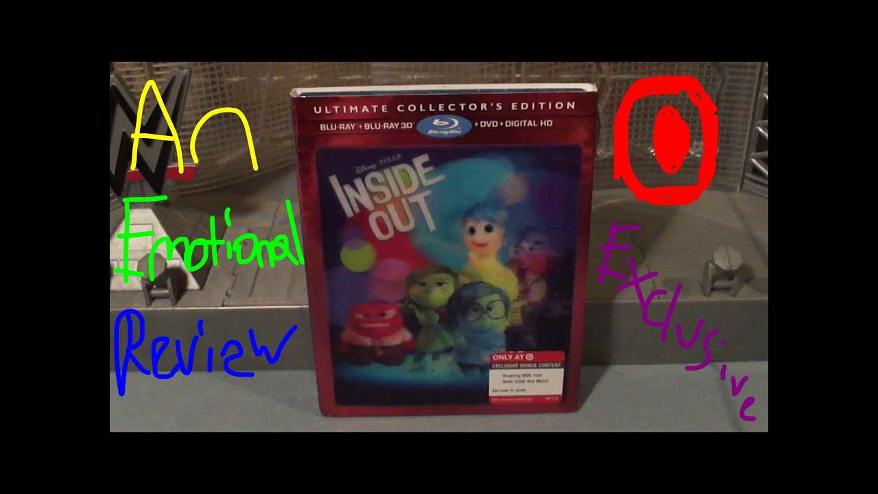 My Entertainment Collectibles:Inside Out Target Exclusive Edition Blu ...