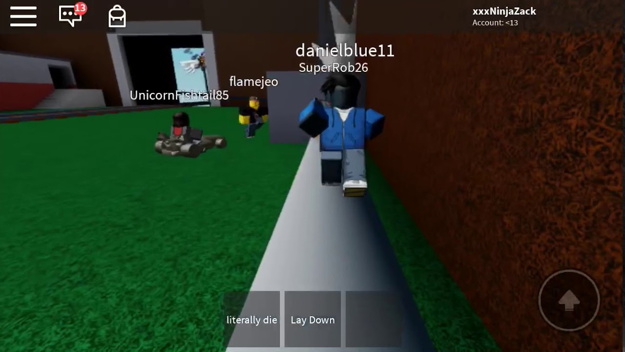 Getting oofed in Roblox - YouTube