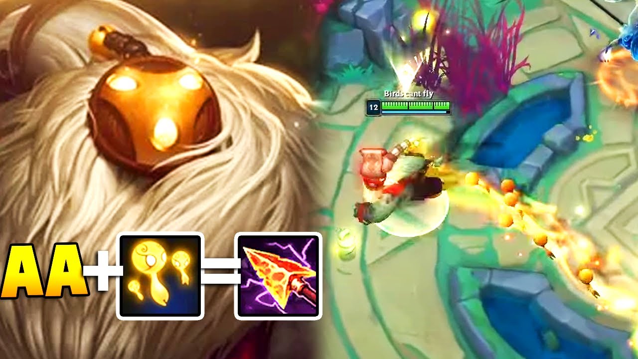 Bard Auto Attack + Meeps Stacks Runecarver - YouTube