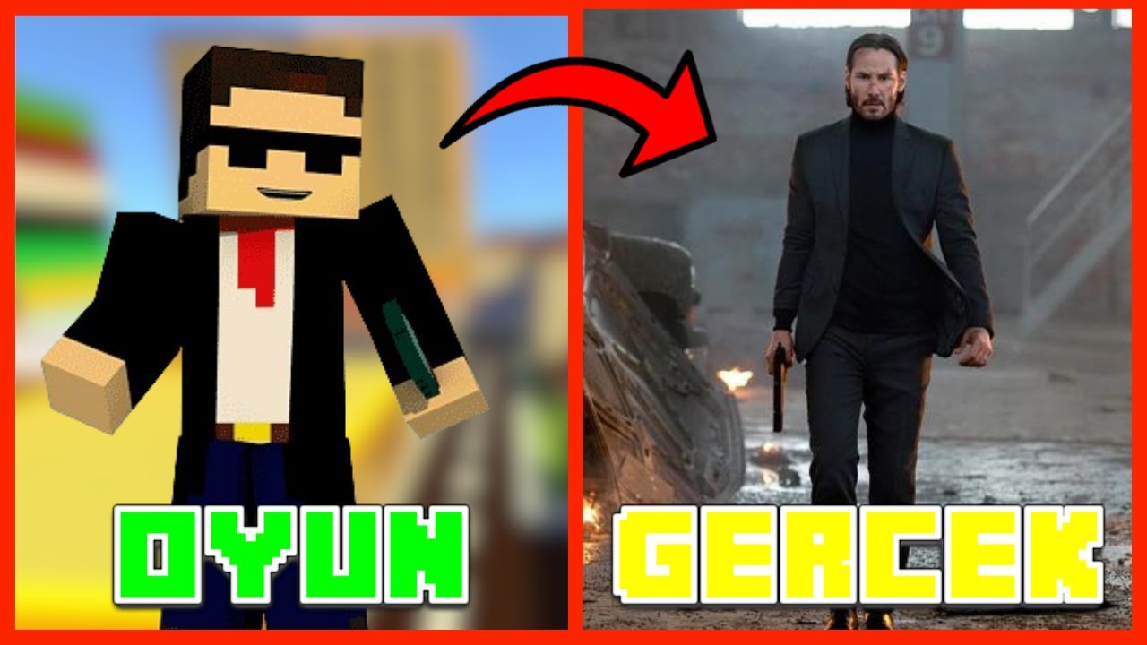 MİNECRAFT PARODİLERİ GERÇEK YÜZLERİ! 😱 - Gerçek Hayat Minecraft ...
