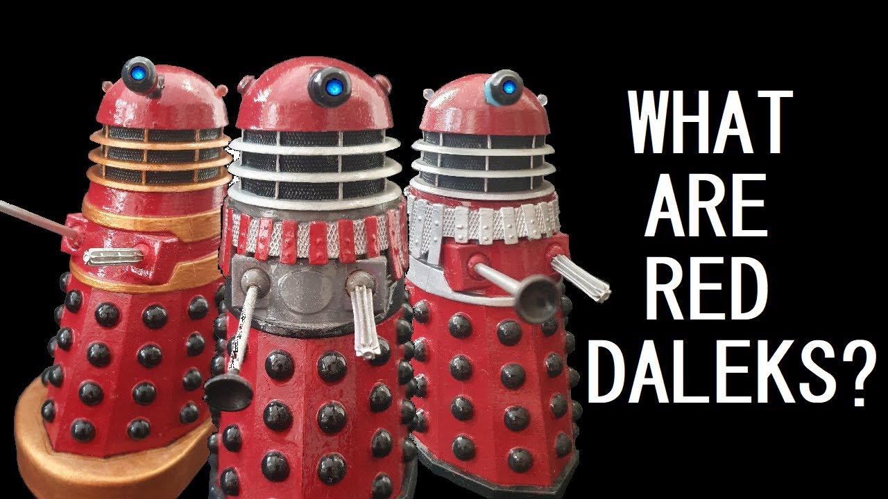 What are Red Daleks? - YouTube