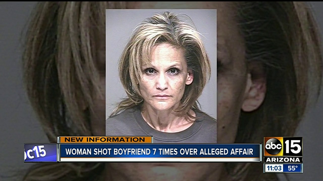 Woman accused of shooting boyfriend seven times - YouTube