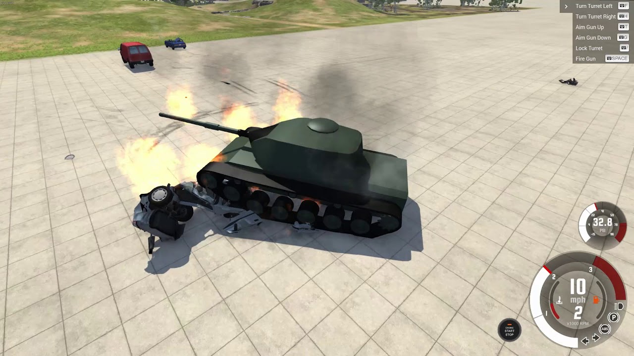Beamng.Drive Tank! - YouTube