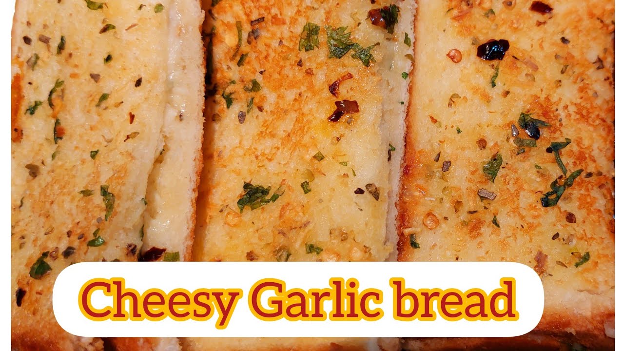 Cheesy Garlic bread ......Quick snack - YouTube