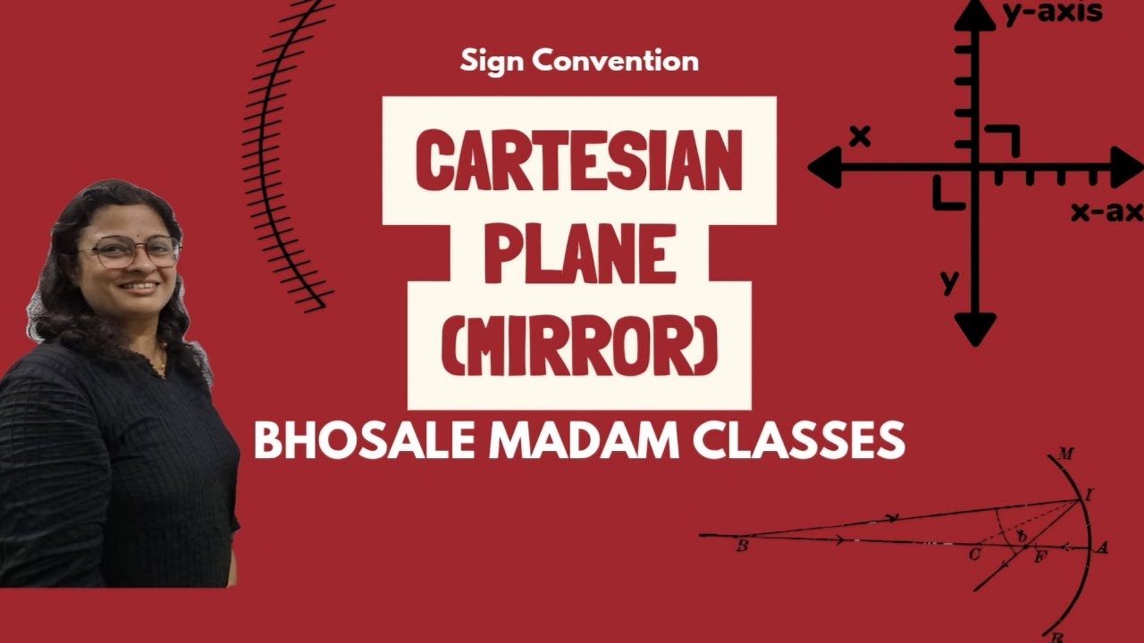 Cartesian Plane | Sign Convention for Mirror| Concave | Convex #10th # ...