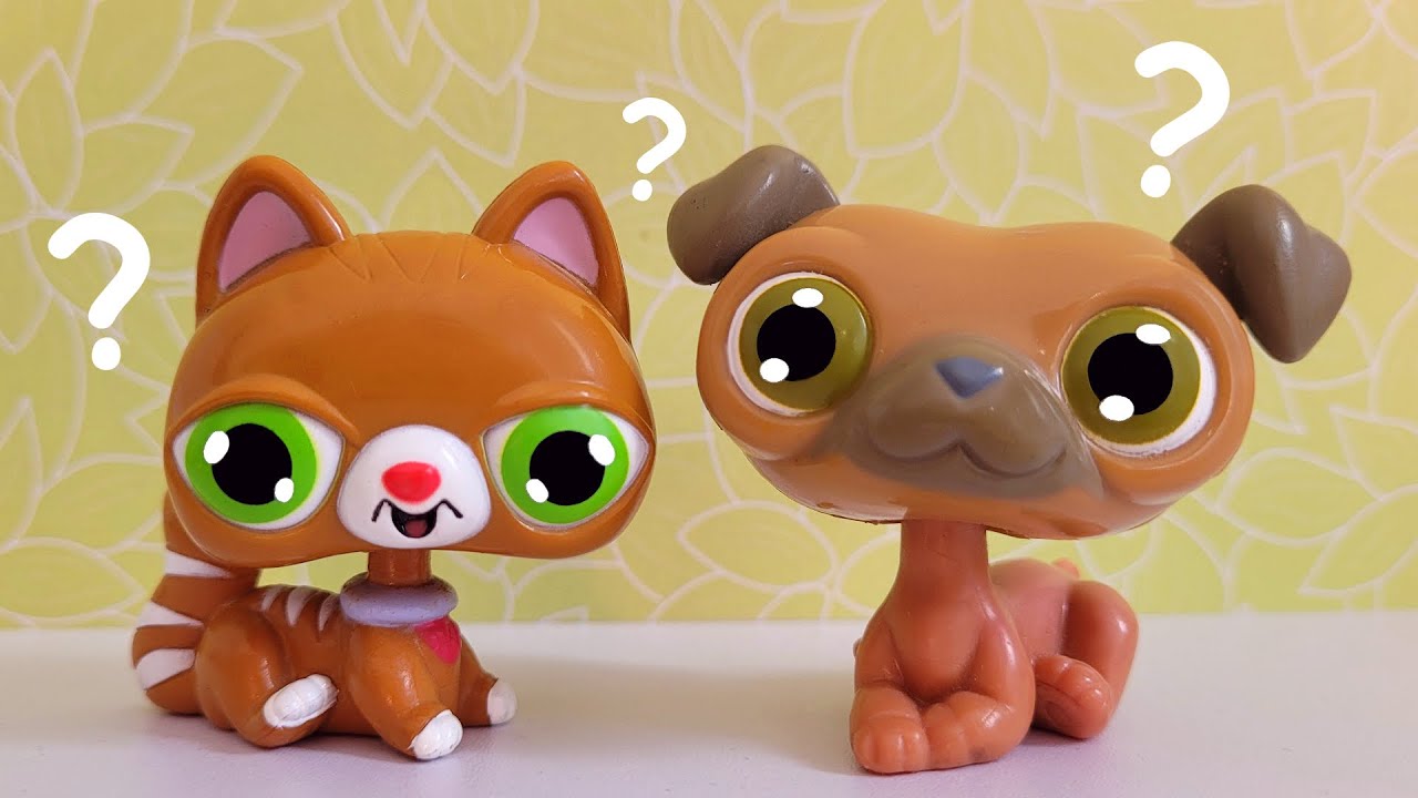 What are these LPS? (weird littlest pet shop merch) - YouTube