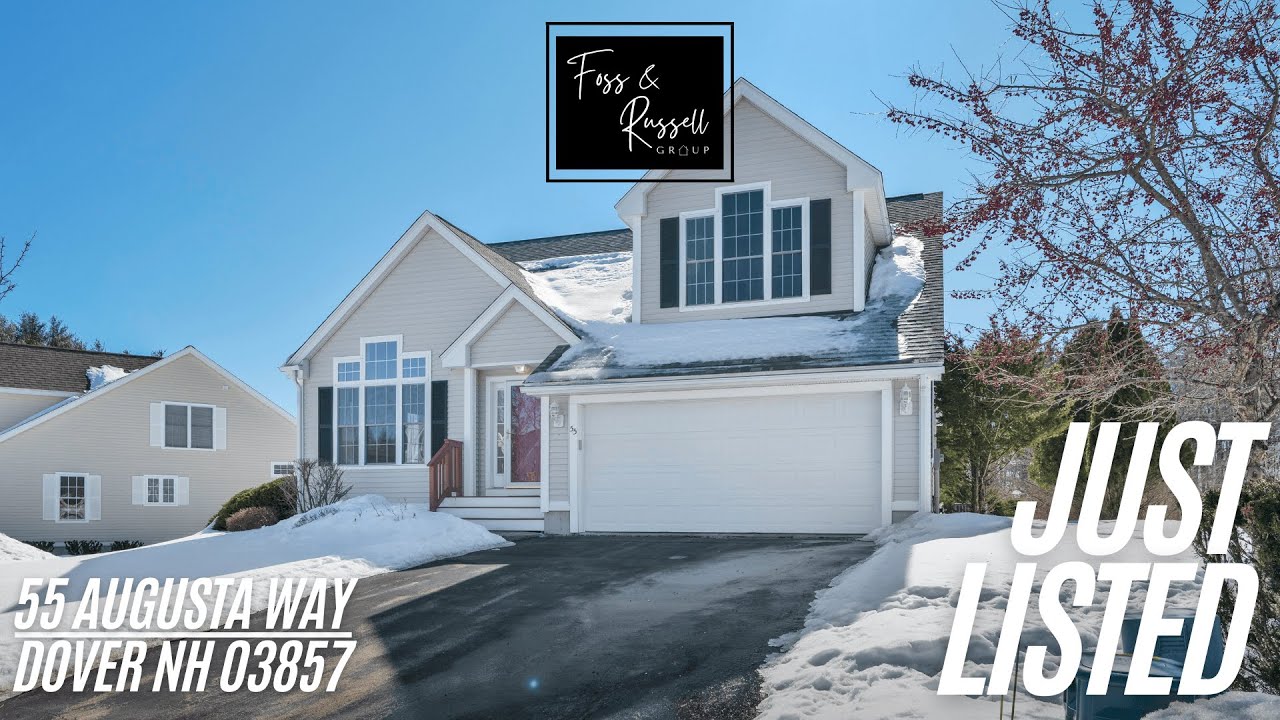 This Dover NH Winter Home Has The BRIGHTEST Rooms Ever! - YouTube