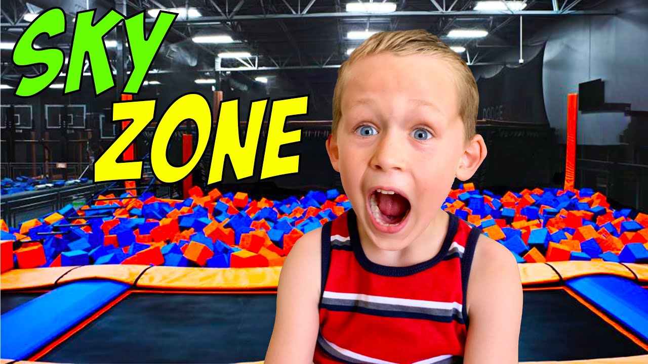 Sky Zone Trampoline Park Riverside California - Spy Peace ️ - YouTube