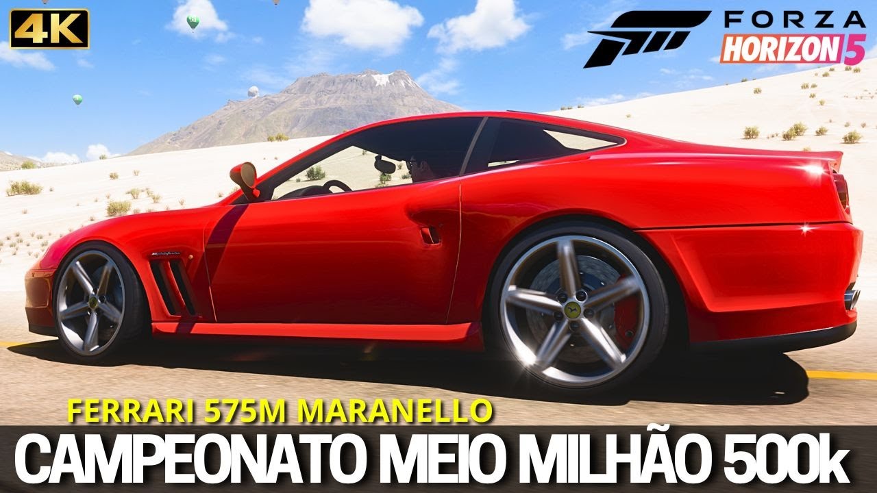FERRARI 575M MARANELLO CAMPEONATO MEIO MILHÃO COM RESTRIÇÃO EM SUPER ...
