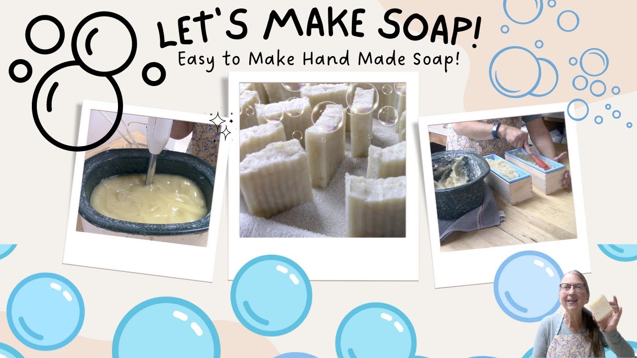 How to Make Homemade Soap! Easy Recipe | Beginner Friendly | Homemaking ...
