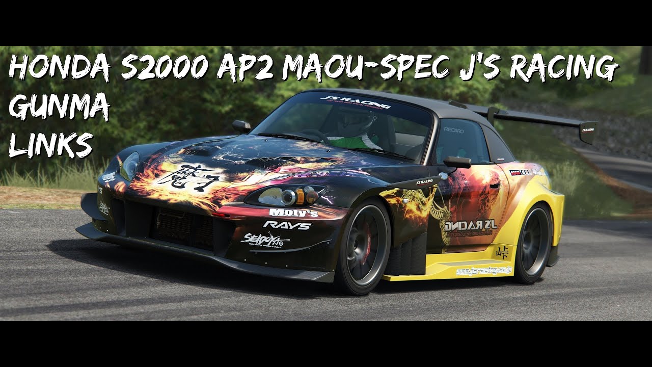 Assetto Corsa Honda S2000 Ap2 Maou Spec Js Racing Gunma Gunsai