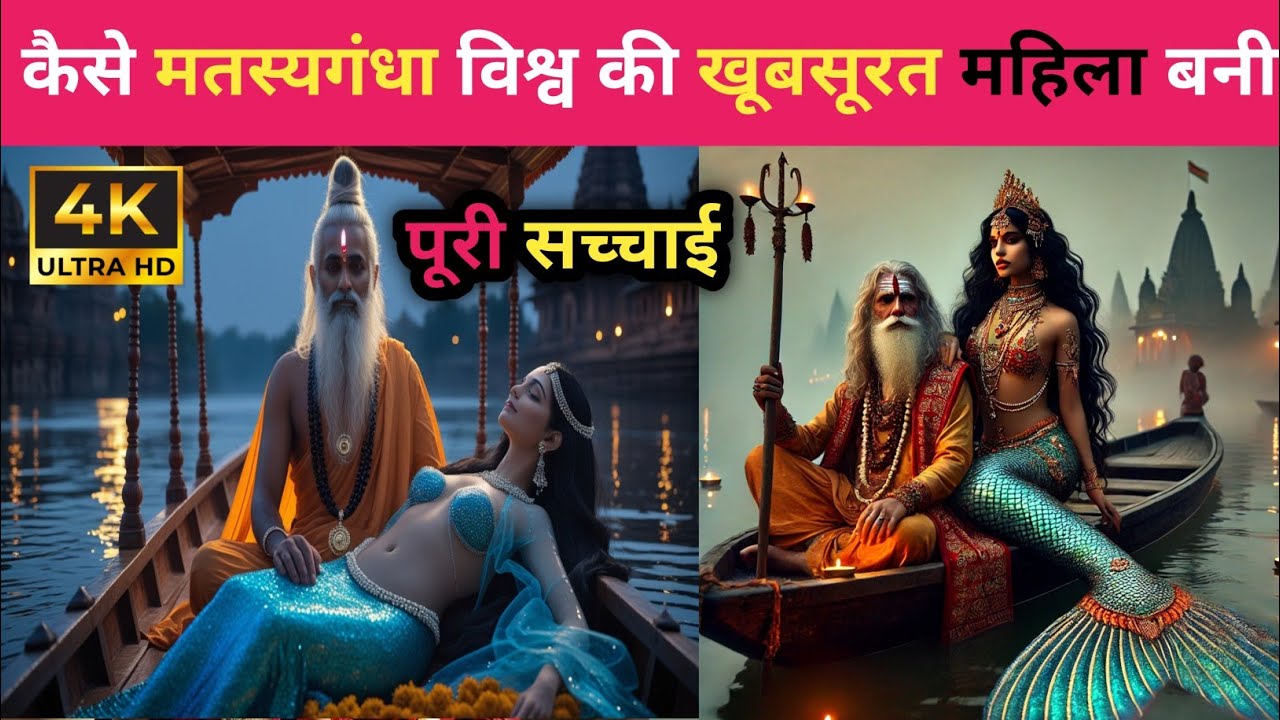 The Tragic Tale of Matsyagandha: The Fish-Haired Princess #lovestory # ...