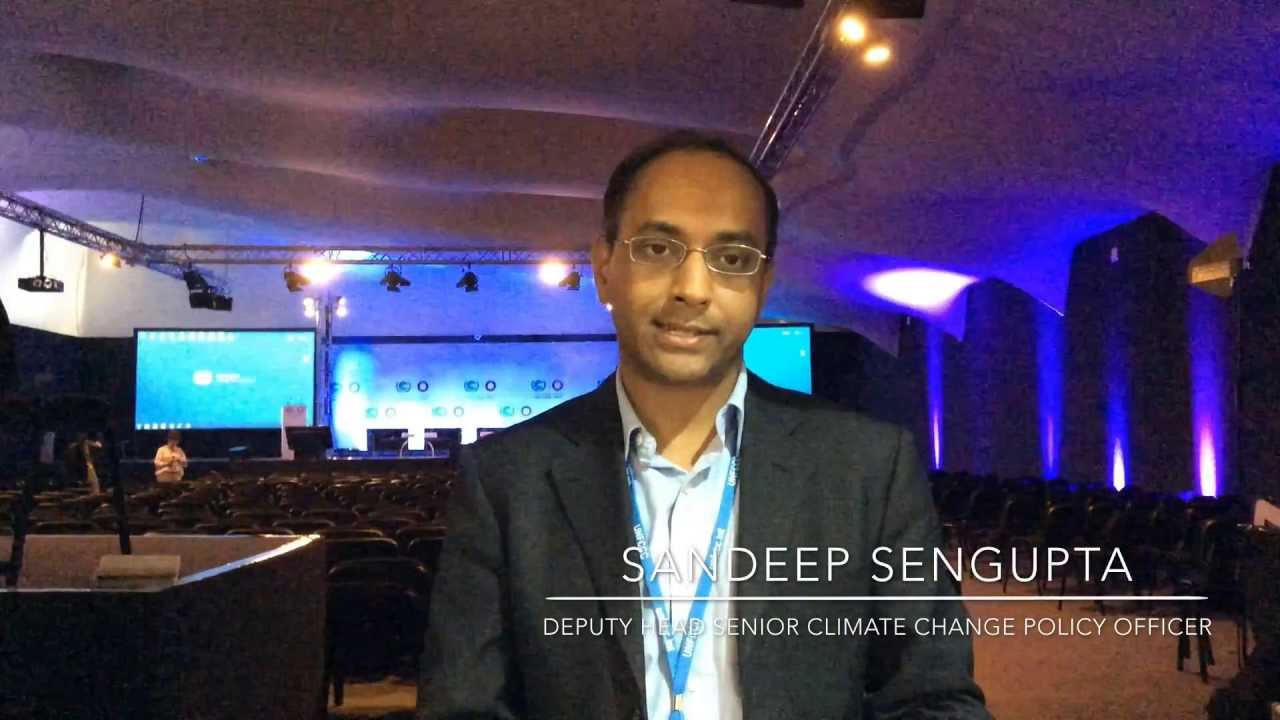 Sandeep Sengupta, Deputy Head Senior Climate Change Policy Officer ...
