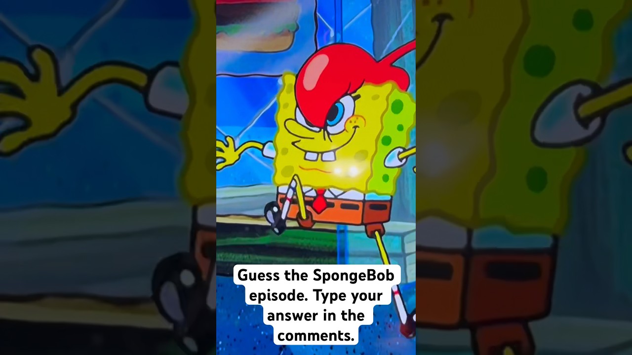 Guess the SpongeBob episode Ep. 1 - YouTube