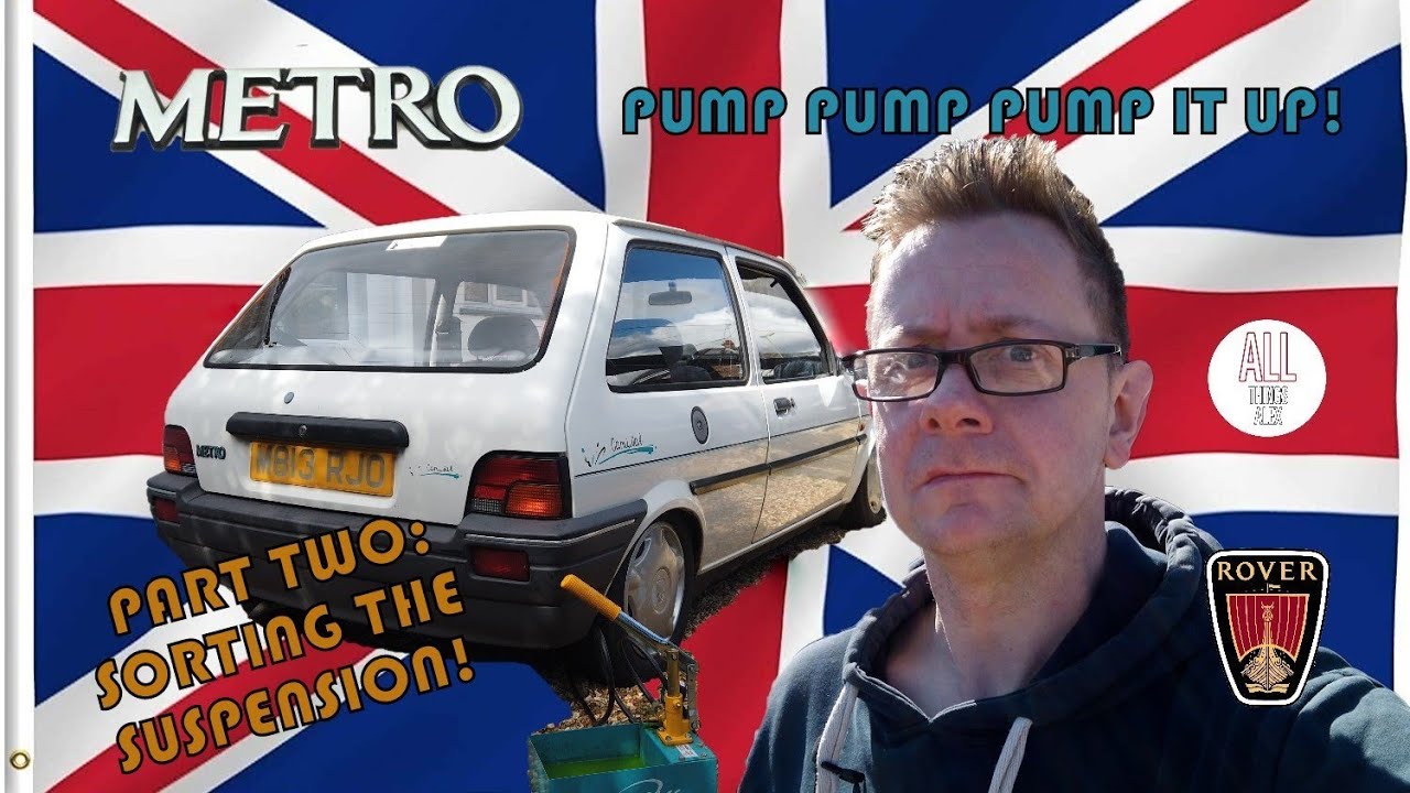 CAN I SAVE A 1990'S ROVER METRO? - PART TWO - SORTING THE SUSPENSION ...