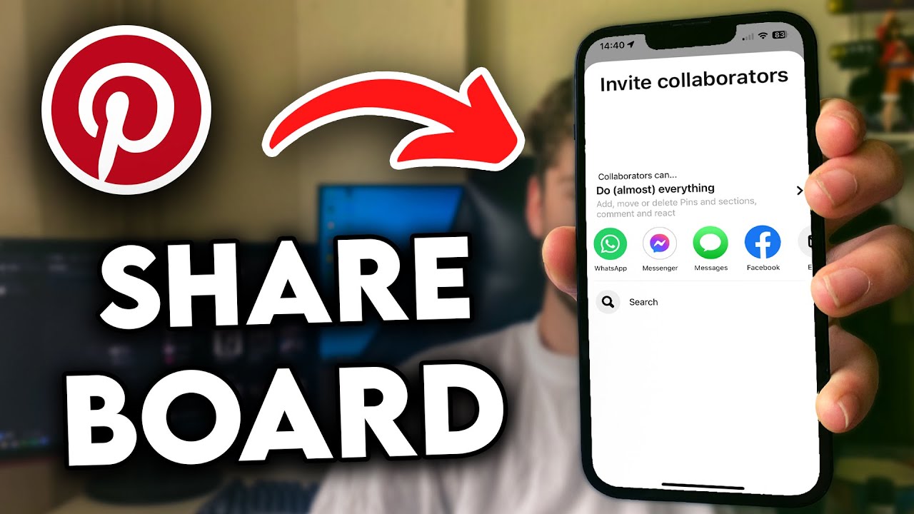 How to Share Pinterest Board with Someone (2025) - YouTube