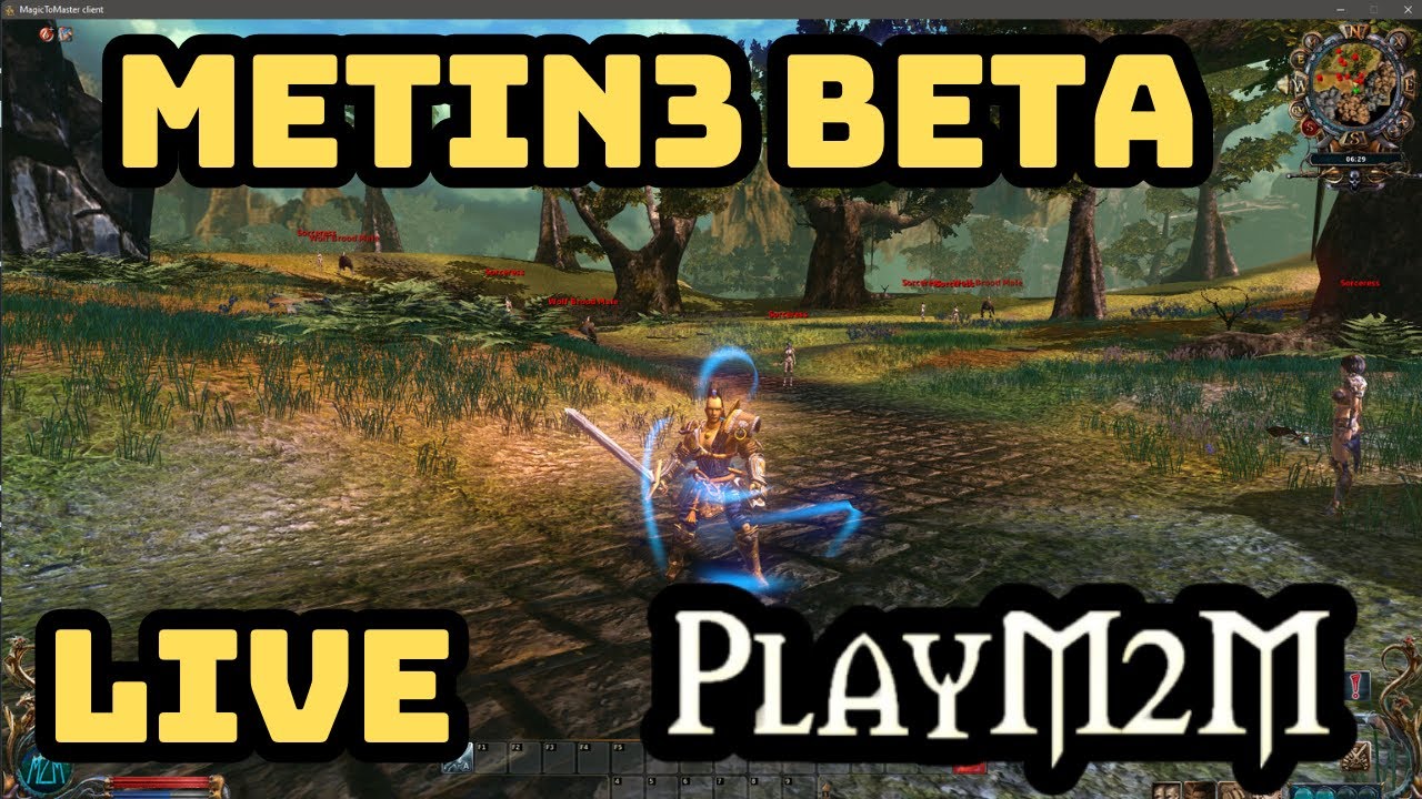 METIN3??? - Magic to Master(M2M) BETA - Gameplay PL LIVE - YouTube