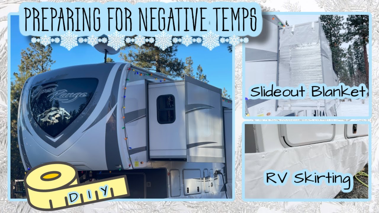 RV Insulated Skirt & Slide-out Blanket|MEET OUR DOGS - YouTube