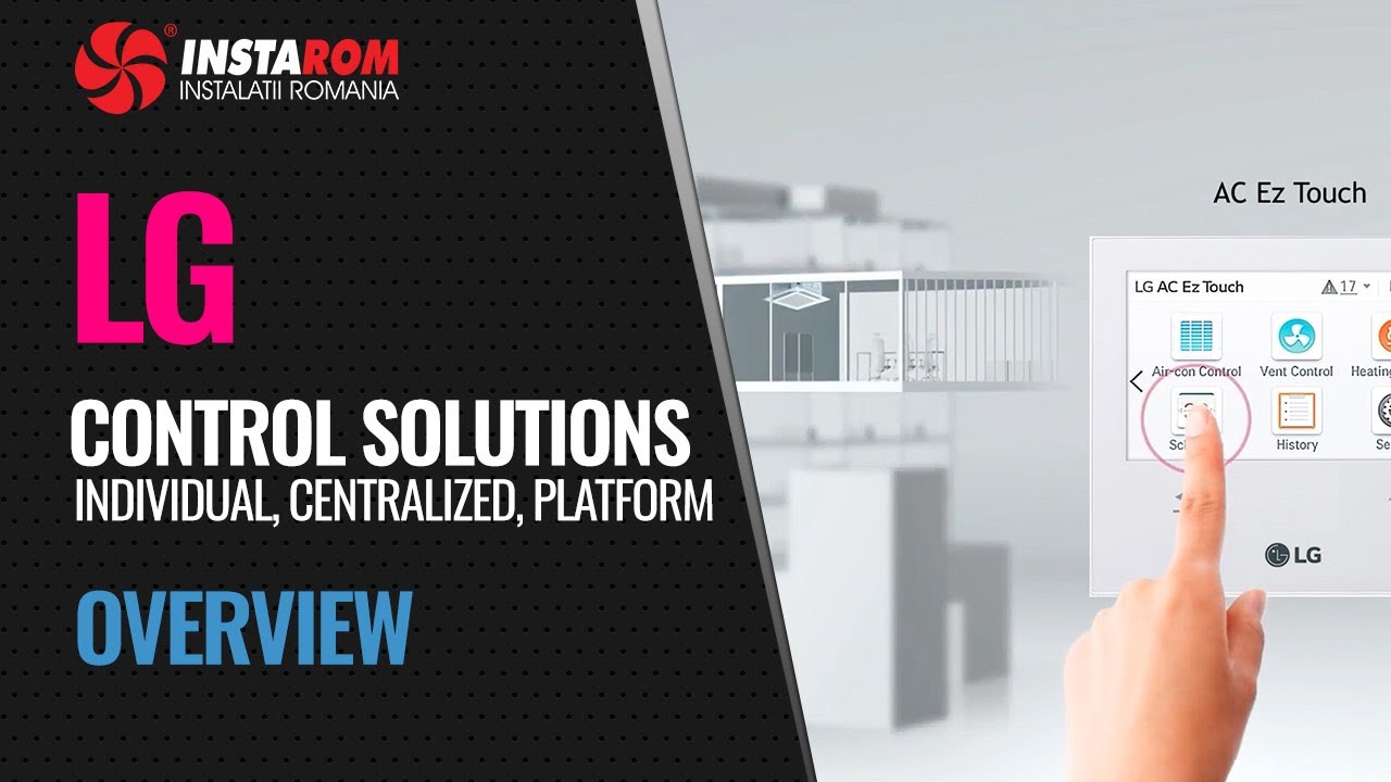 LG Air conditioning Control Solution Overview - YouTube