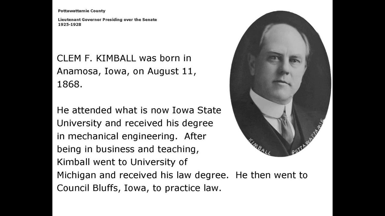 Clem F Kimball - YouTube