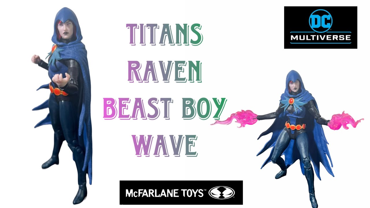 Raven | Mcfarlane Toys | DC Multiverse | Unboxing & Review - YouTube