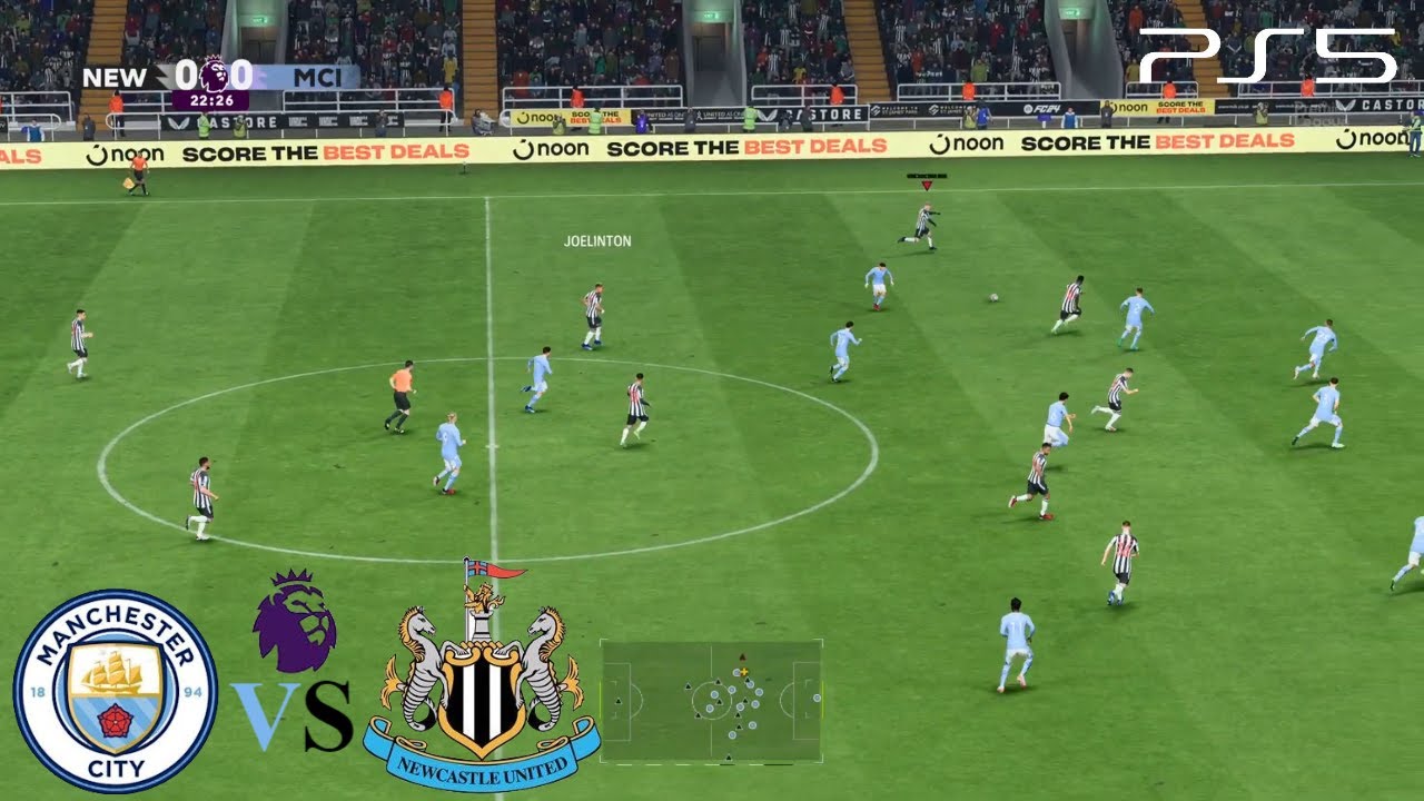 FC 24's MOST REALISTIC Gameplay... | Manchester City vs Newcastle | (FC ...