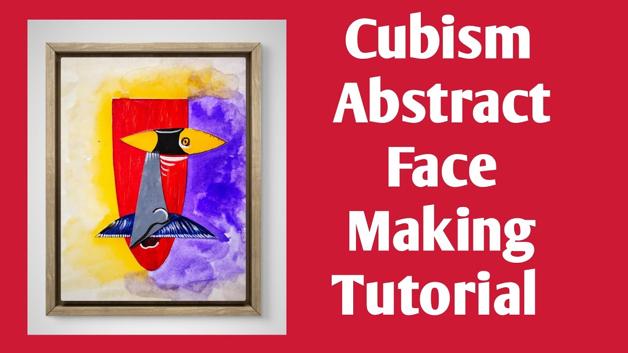 Cubism Abstract Painting Tutorial TL99Y - YouTube