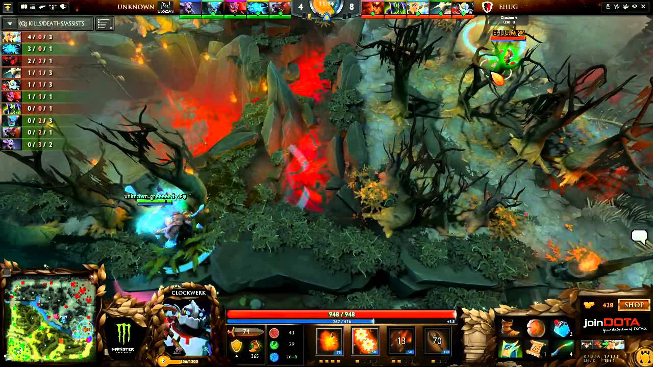 eHug vs Unknown.xiu Game 2 - TI5 AM Qualifier - @KotLguy @PurgeGamers ...