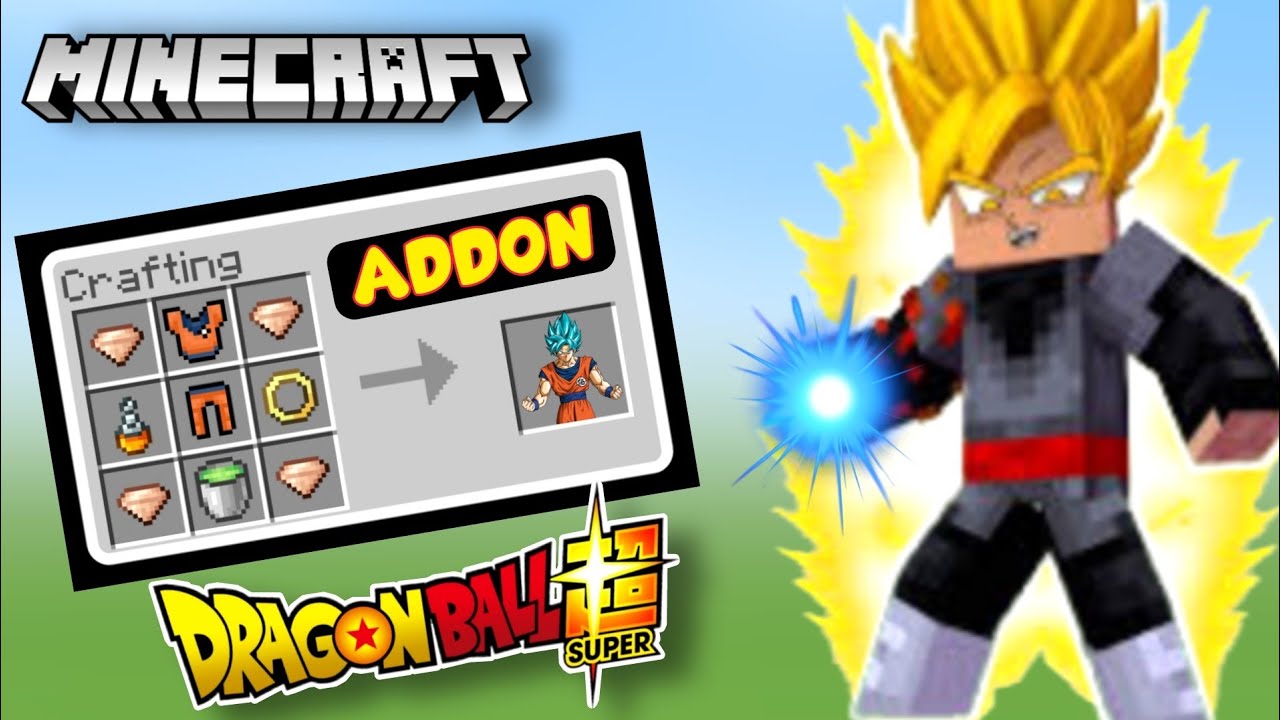 Dragon ball z addon for minecraft pe 1.19 - YouTube