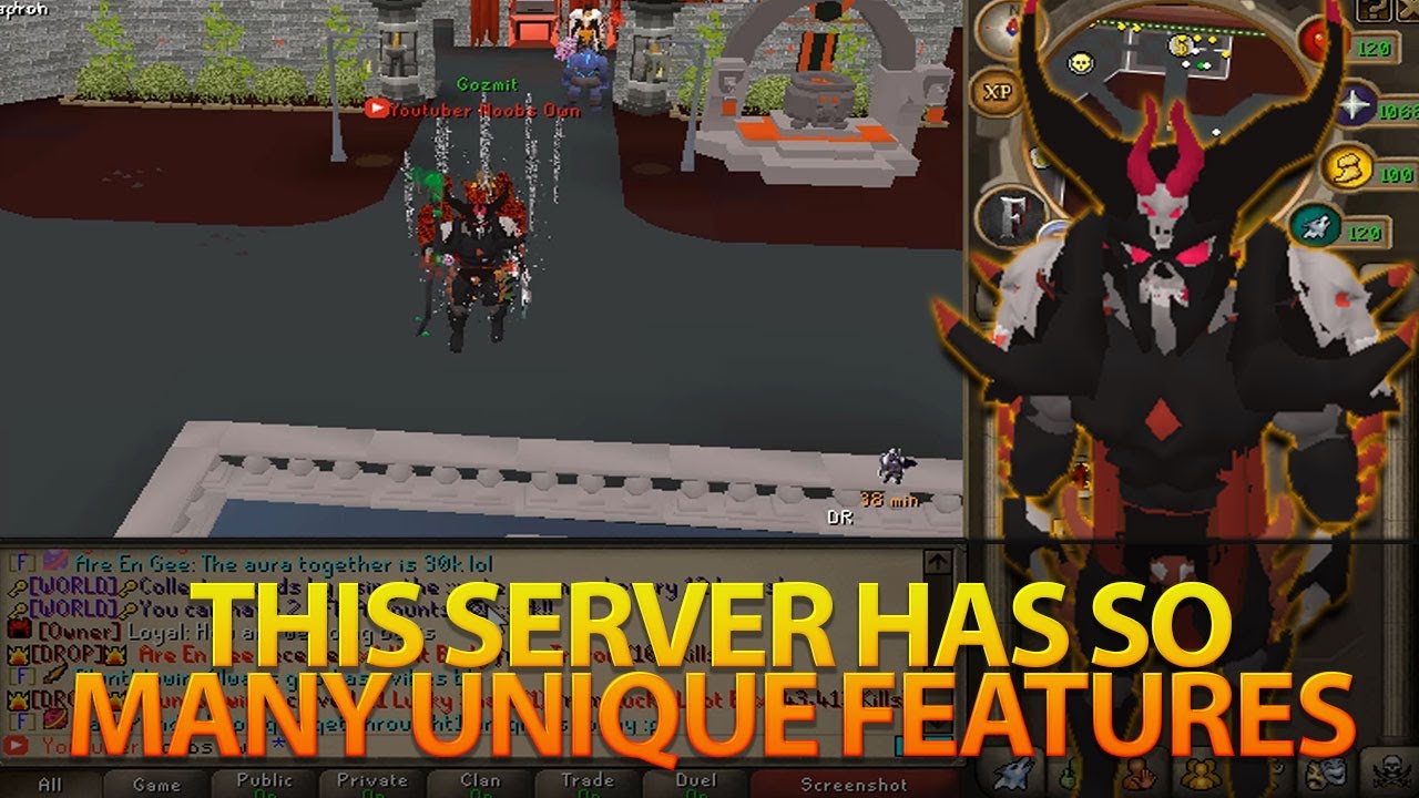 This custom RSPS has so many unique features *Server showcase ...