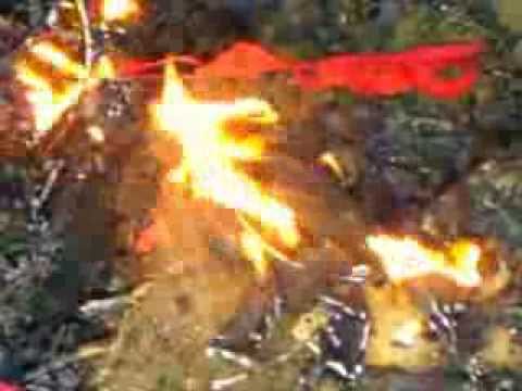 Red Bra burn - YouTube