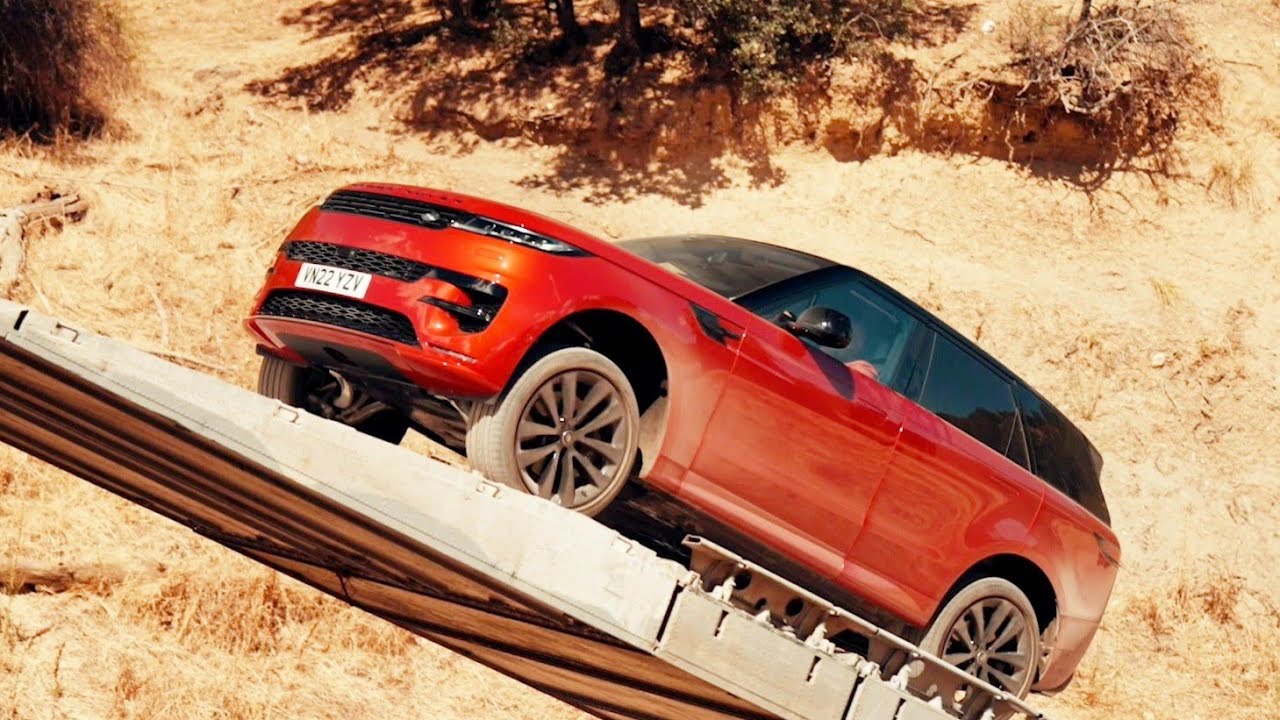 2022 range rover sport off-road test drive - YouTube