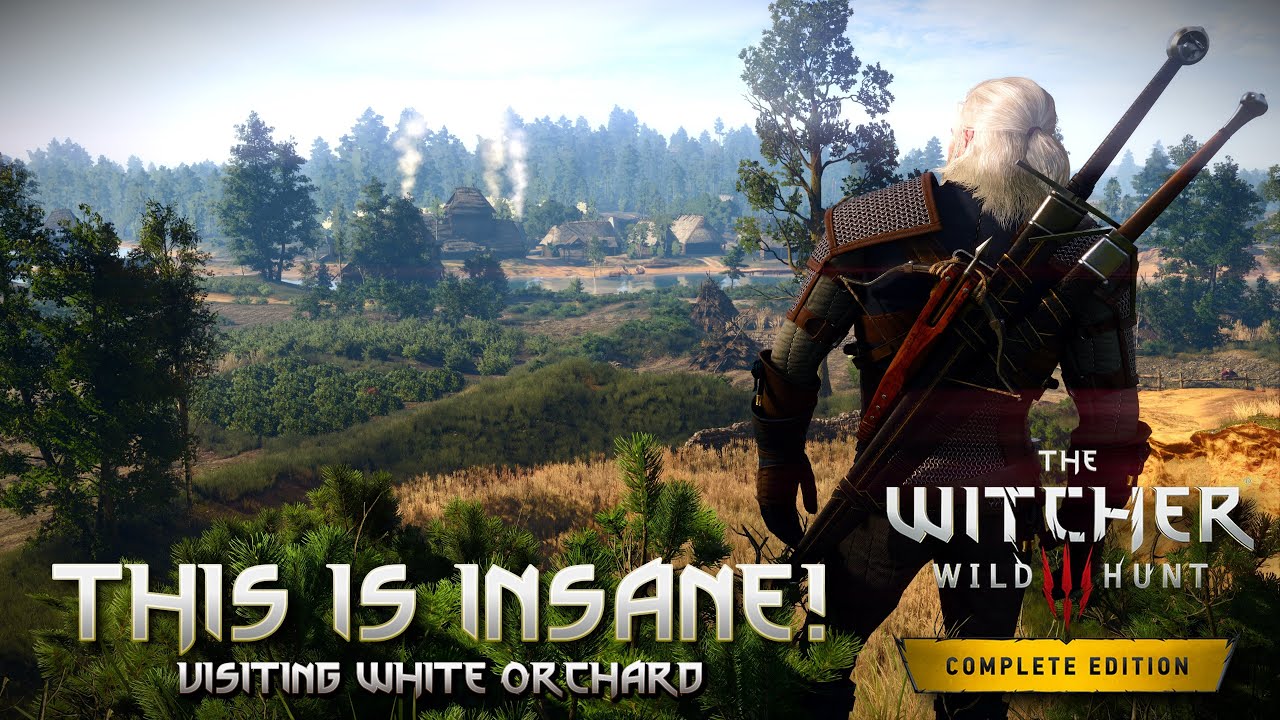 The Witcher 3: Complete Edition | A Peaceful Walk In The White Orchard ...