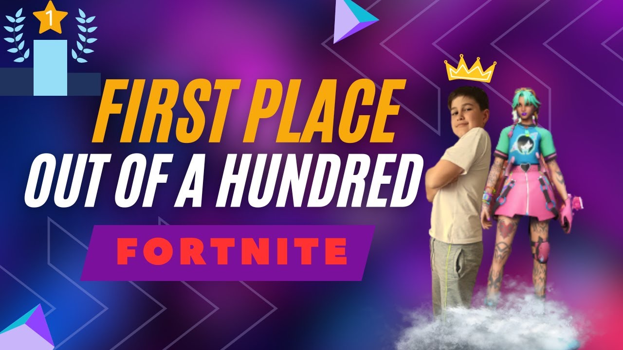 Fortnite first place out of a hundred | Fortnite | Fortnite stream ...