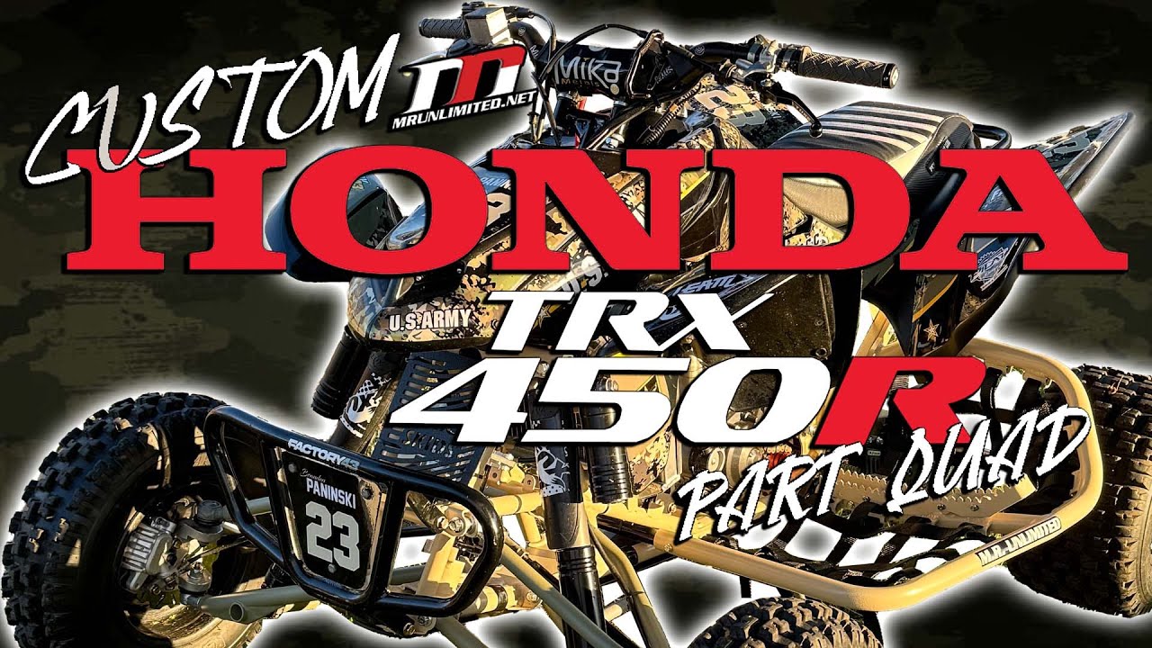 Custom Honda TRX/CRF Hybrid: Part4 - Final Setup - YouTube