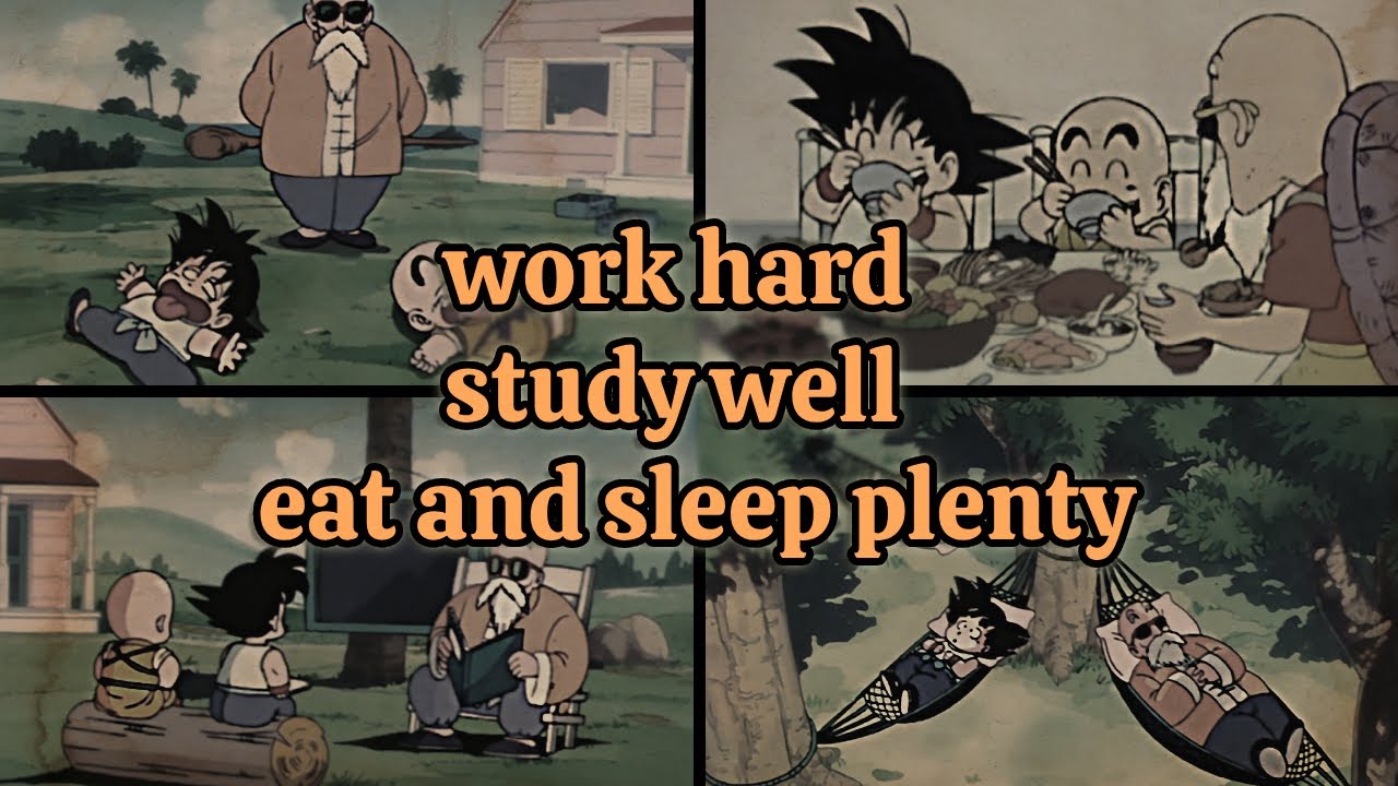 Goku & Krillin's Training with Master Roshi was BEAUTIFUL - YouTube