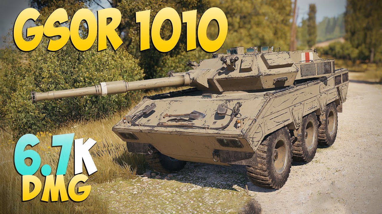 GSOR 1010 - 6 Kills 6.7K DMG - Stormy! - World Of Tanks - YouTube