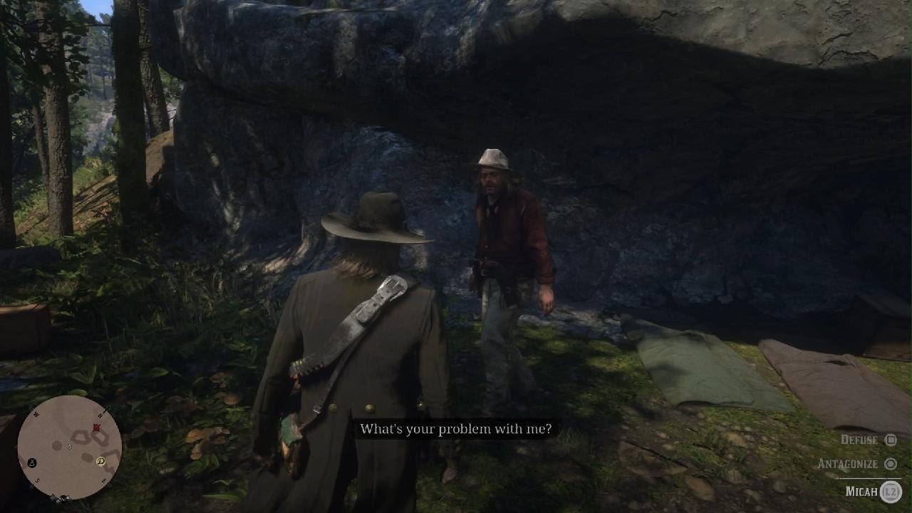 Red Dead Redemption 2: Arthur Won't Stop Antagonizing Micah and His ...